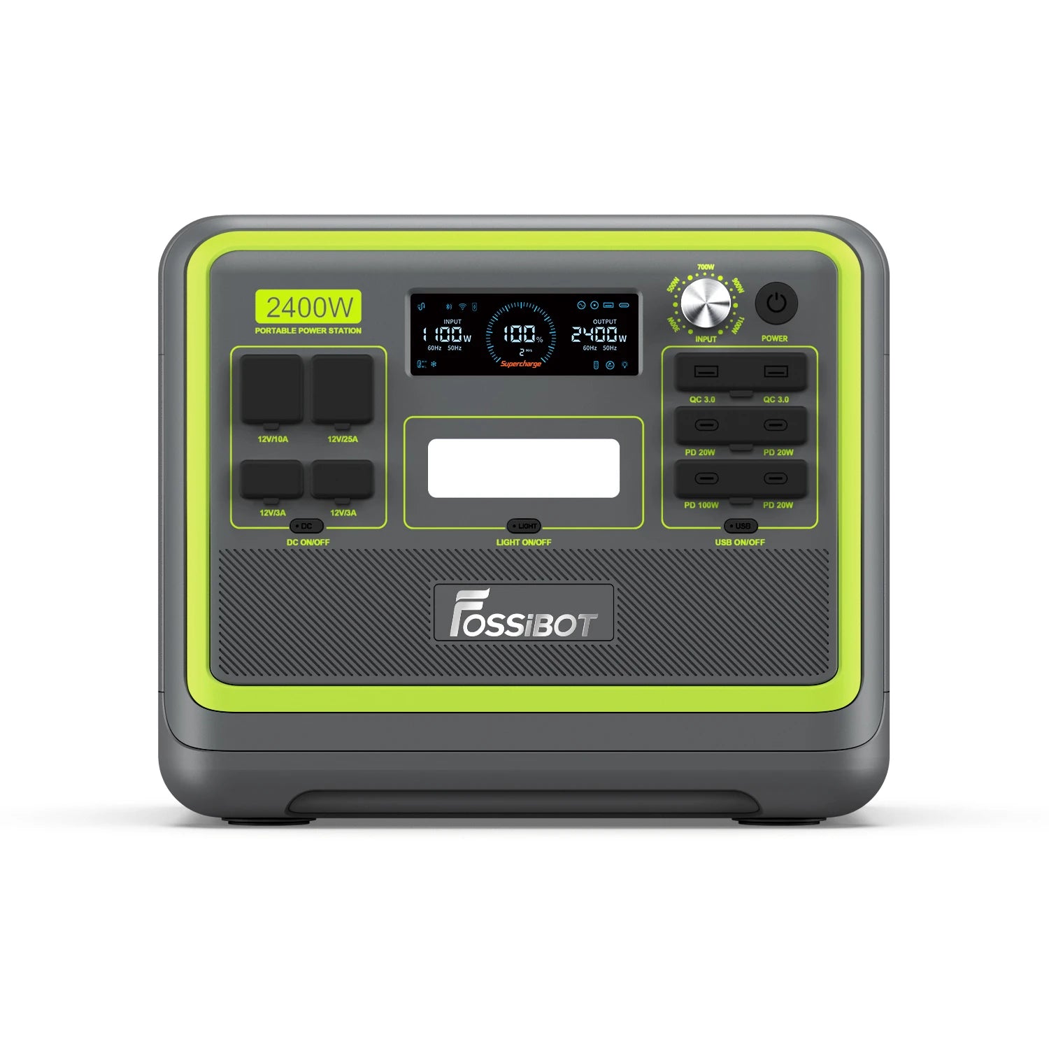 FOSSiBOT F2400 station électrique portable - 2 048 Wh | 2 400 W – FOSSiBOT-France
